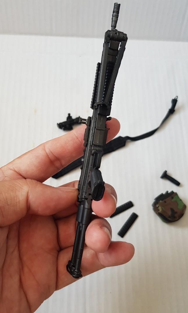 Dam toys 1/6 scale Navy Seal Recon Team Saw Gunner Machine Gun, Hobbies ...