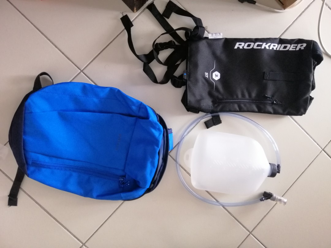 Decathlon brand new bag haversack rockrider, Sports Equipment, Exercise ...
