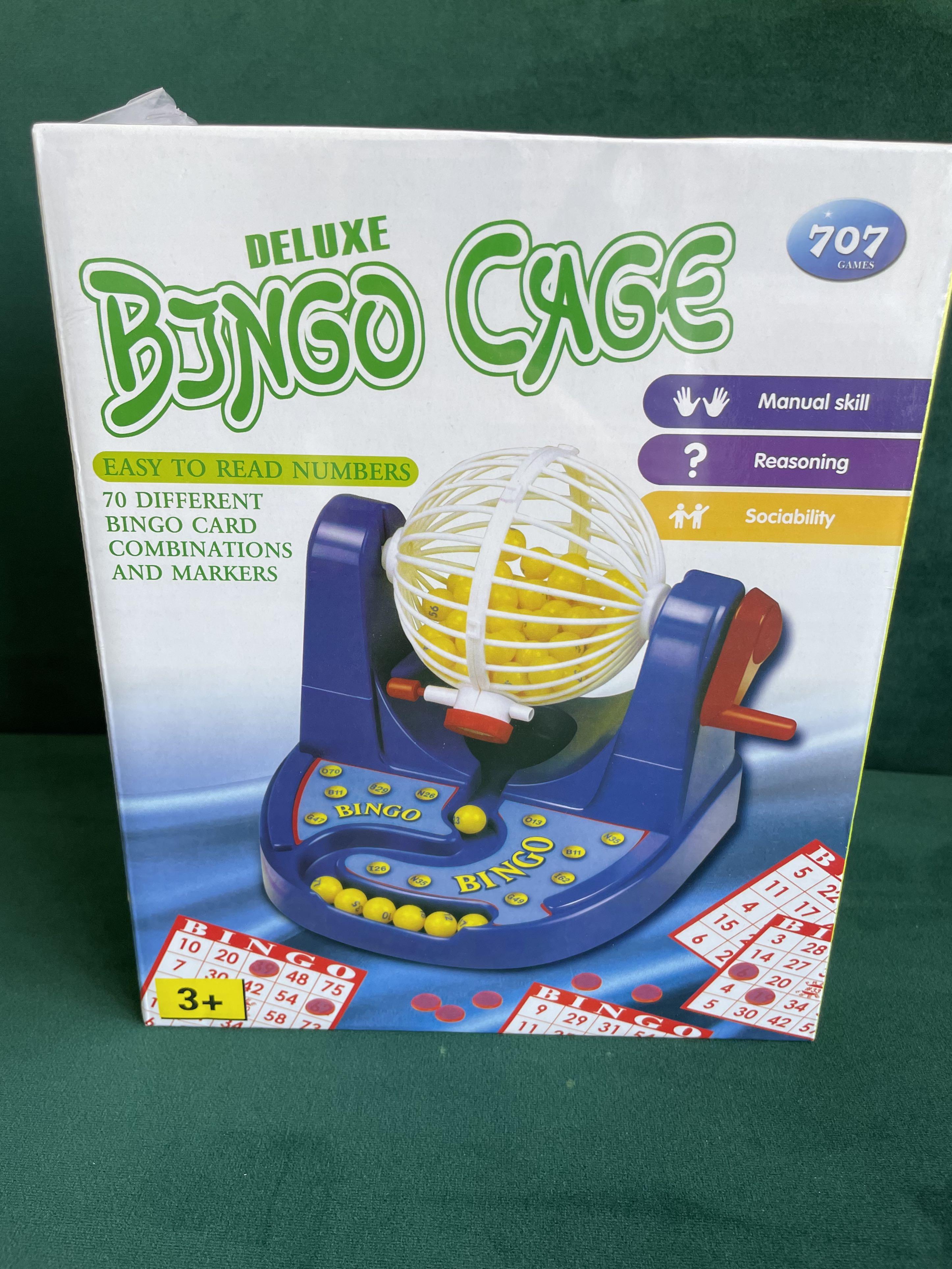Deluxe Bingo Cage, Hobbies & Toys, Toys & Games on Carousell