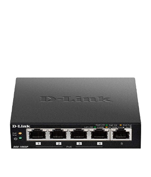 D-Link 5-Port Gigabit Desktop PoE Switch, Computers & Tech, Parts ...