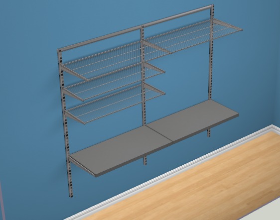 Elfa Modular Shelving System, Furniture & Home Living, Furniture ...