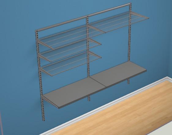 Elfa Modular Shelving System, Furniture & Home Living, Furniture ...