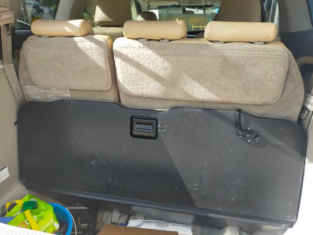 Estima rear boot board, Car Accessories, Accessories on Carousell