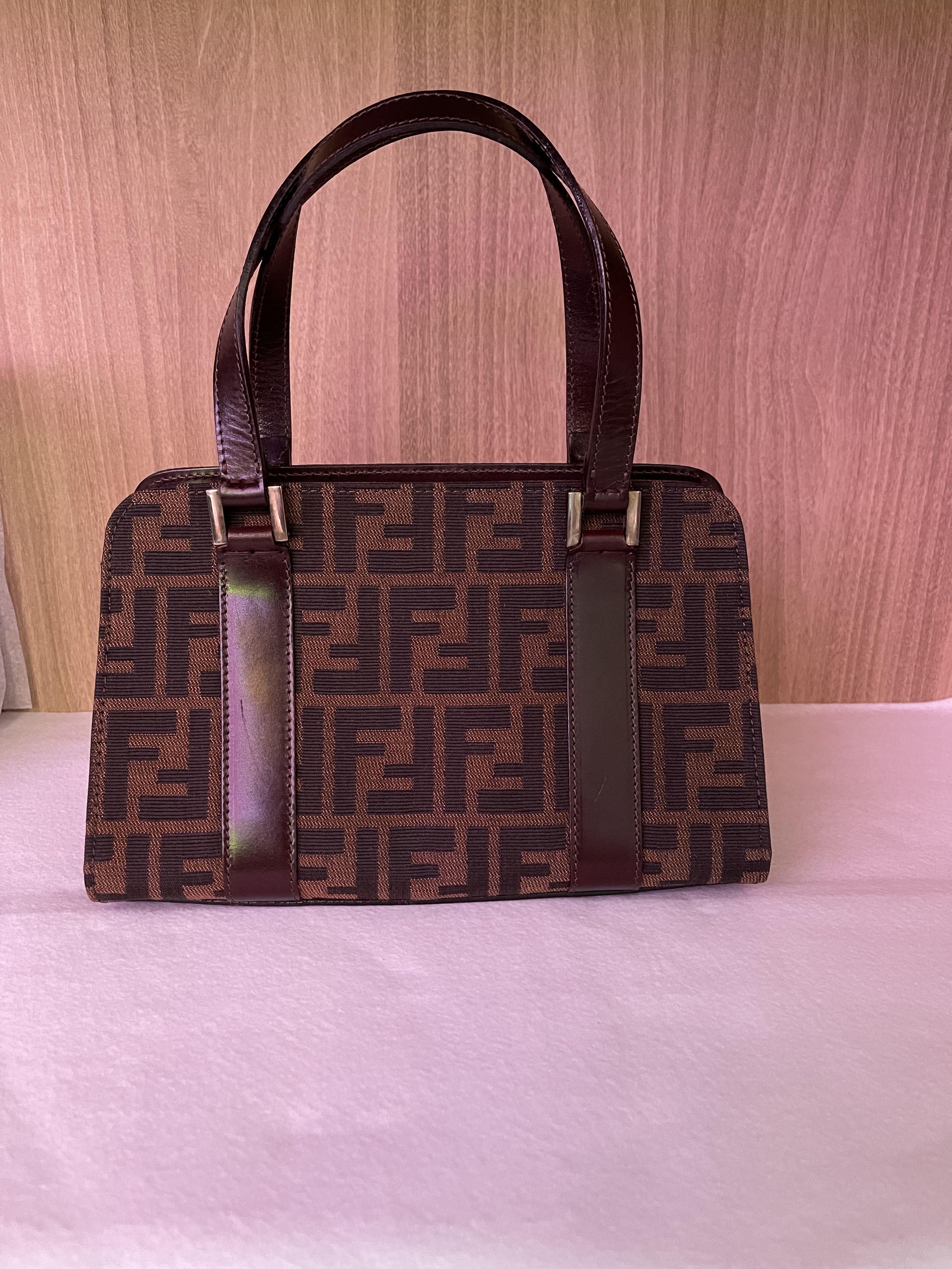 Fendi small tote fullset /receipt, Luxury, Bags & Wallets on Carousell