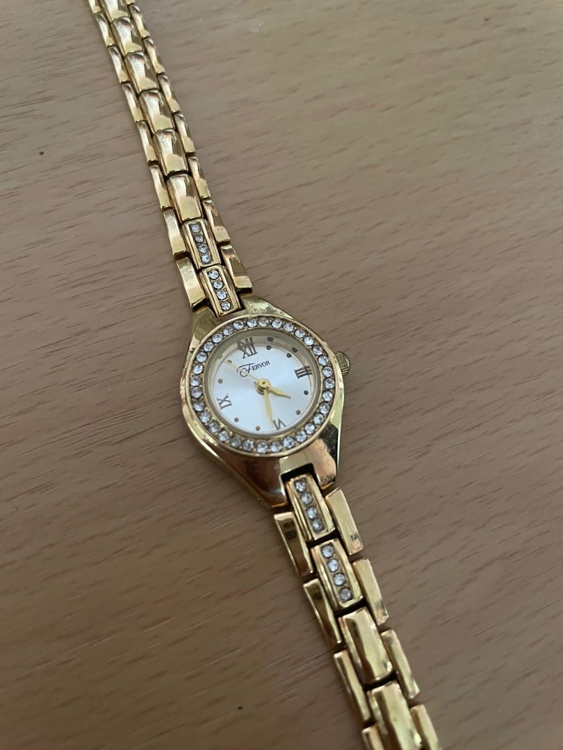 Fervor Gold Watch, Women's Fashion, Watches & Accessories, Watches on ...