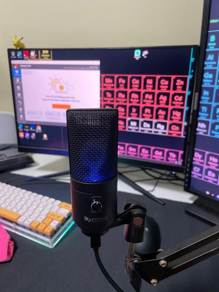 Fifine mic K670B (buy one get 1 free), Audio, Microphones on Carousell