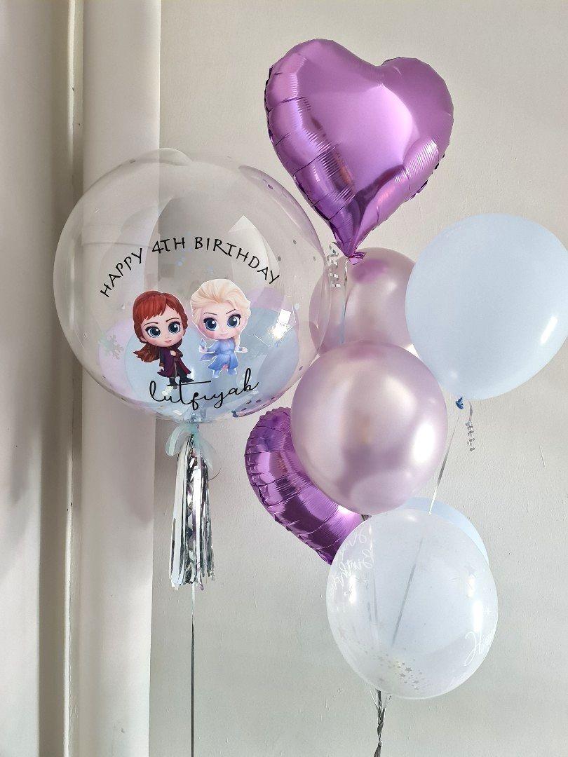 Frozen helium balloons, helium balloon, birthday balloons, Hobbies ...