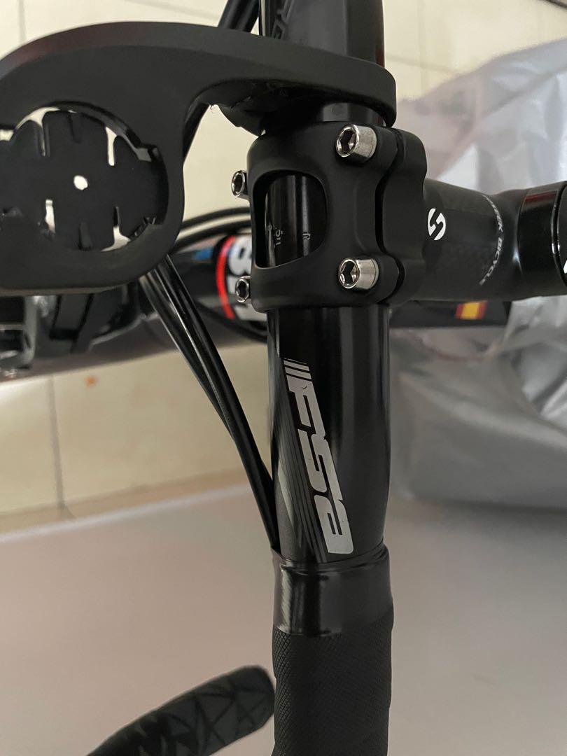 FSA Energy Compact Handlebar + Toseek Carbon Stem, Sports Equipment ...