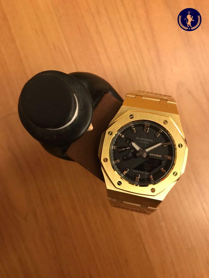 GA2100 Mod Kit Gen 3 GMAS2100 Gen 3 Mod Kit Rubber All Steel Watch ...