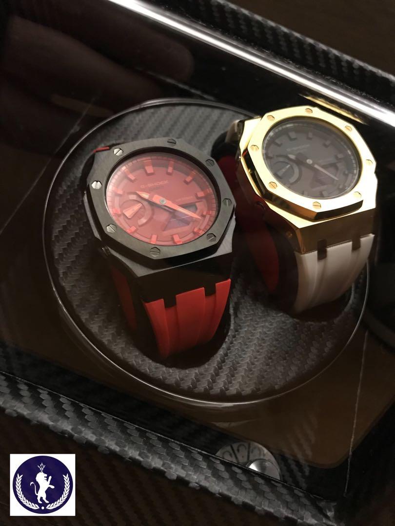 GA2100 Mod Kit Gen 3 GMAS2100 Gen 3 Mod Kit Rubber All Steel Watch ...