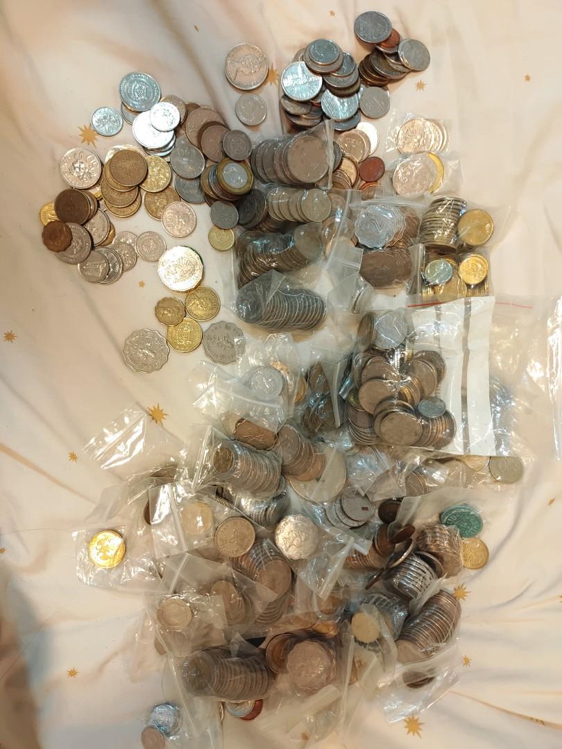 Giant coin collection!, 興趣及遊戲, 收藏品及紀念品, 錢幣 - Carousell