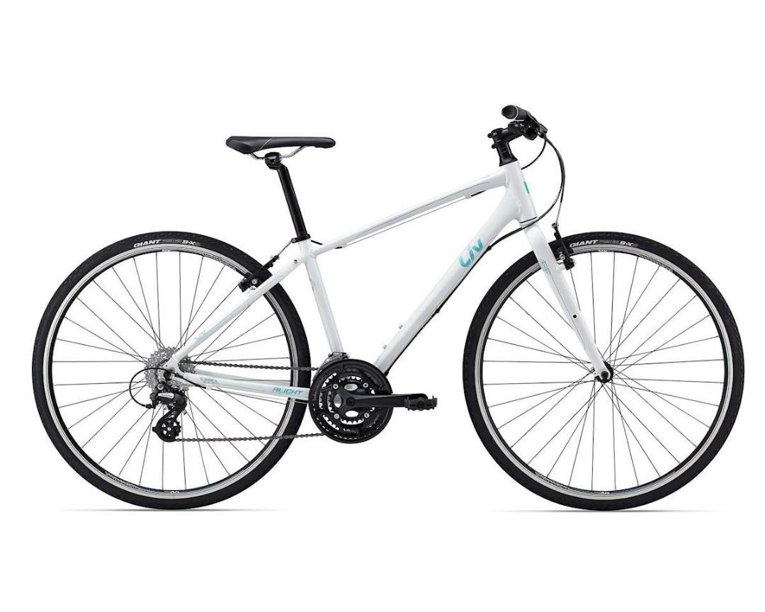 Giant Liv Alight 2 Hybrid Bicycle - Shimano Altus 3x8 Speed Tektro ...