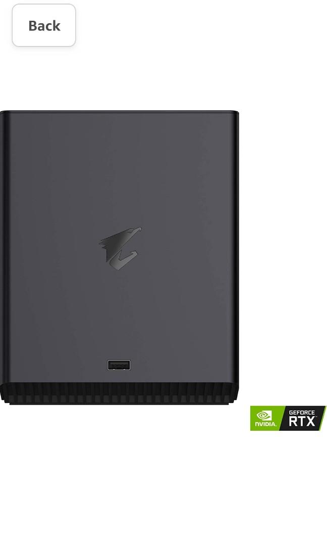 Gigabyte AORUS RTX 3080 GAMING BOX, Computers & Tech, Parts ...