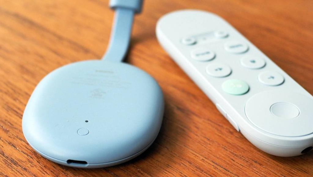 Google Chromecast (Latest Gen) with Google TV - SKY (Blue) color, TV ...