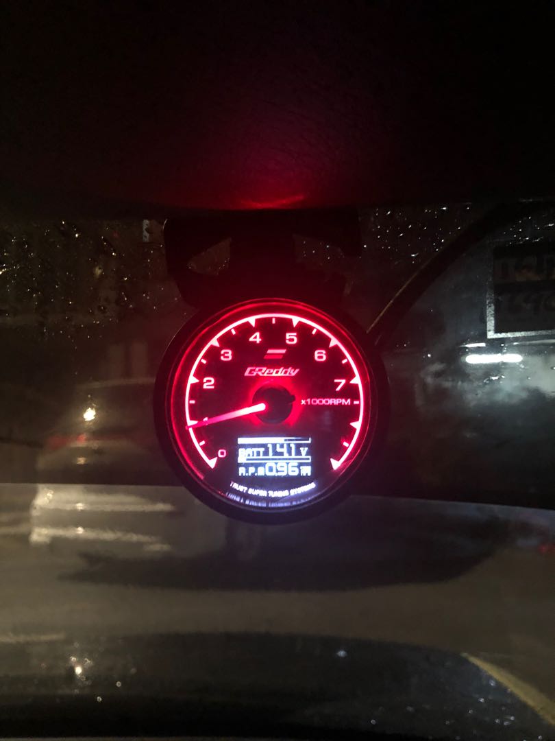 GREDDY RPM VOLT METER GAUGE, Auto Accessories on Carousell