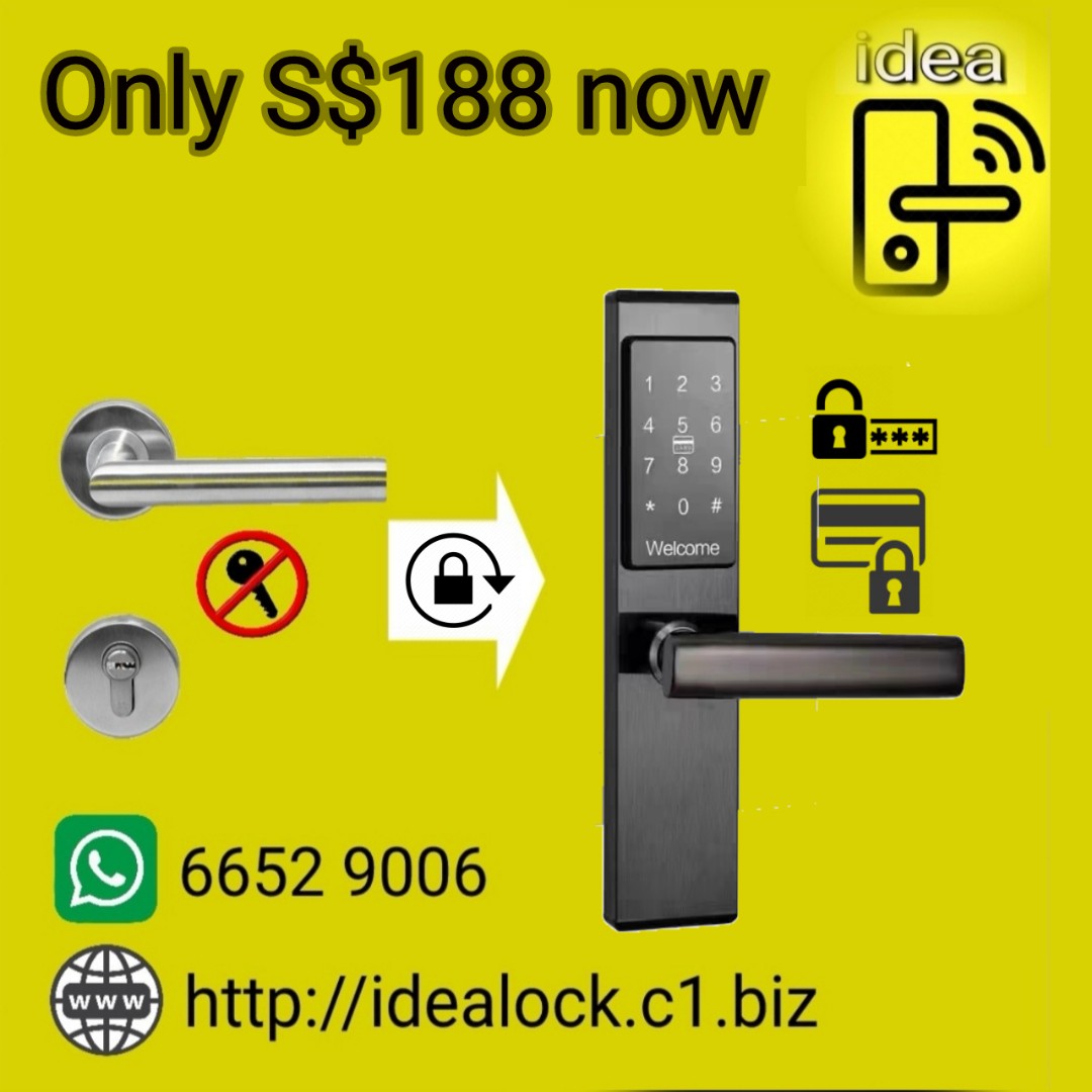 IC Card Digital Lock, Furniture & Home Living, Security & Locks, Locks ...