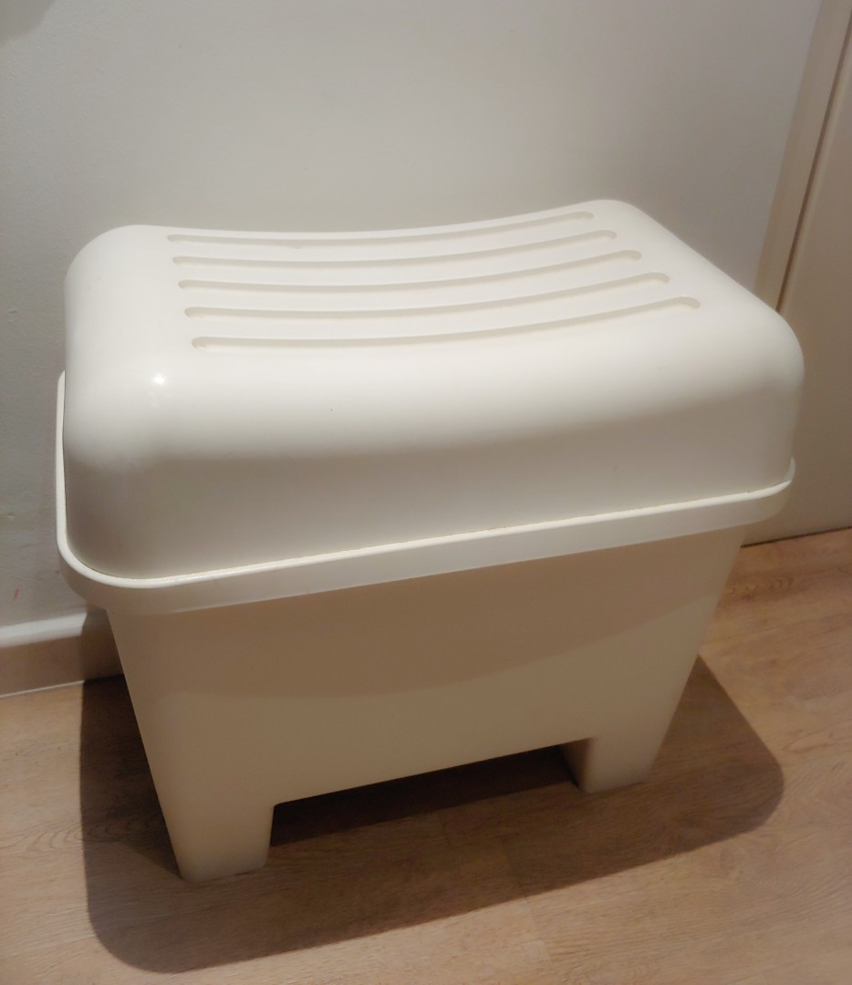 Ikea storage stool, Furniture & Home Living, Furniture, Chairs on Carousell