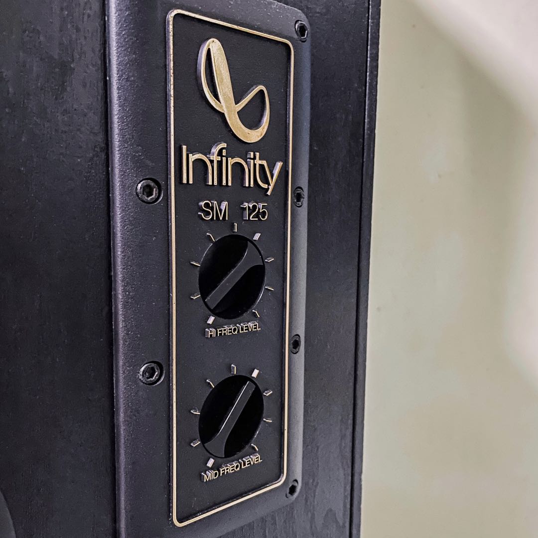 Infinity Studio Monitor 125 SM125 3 way floor stand speaker , Audio ...
