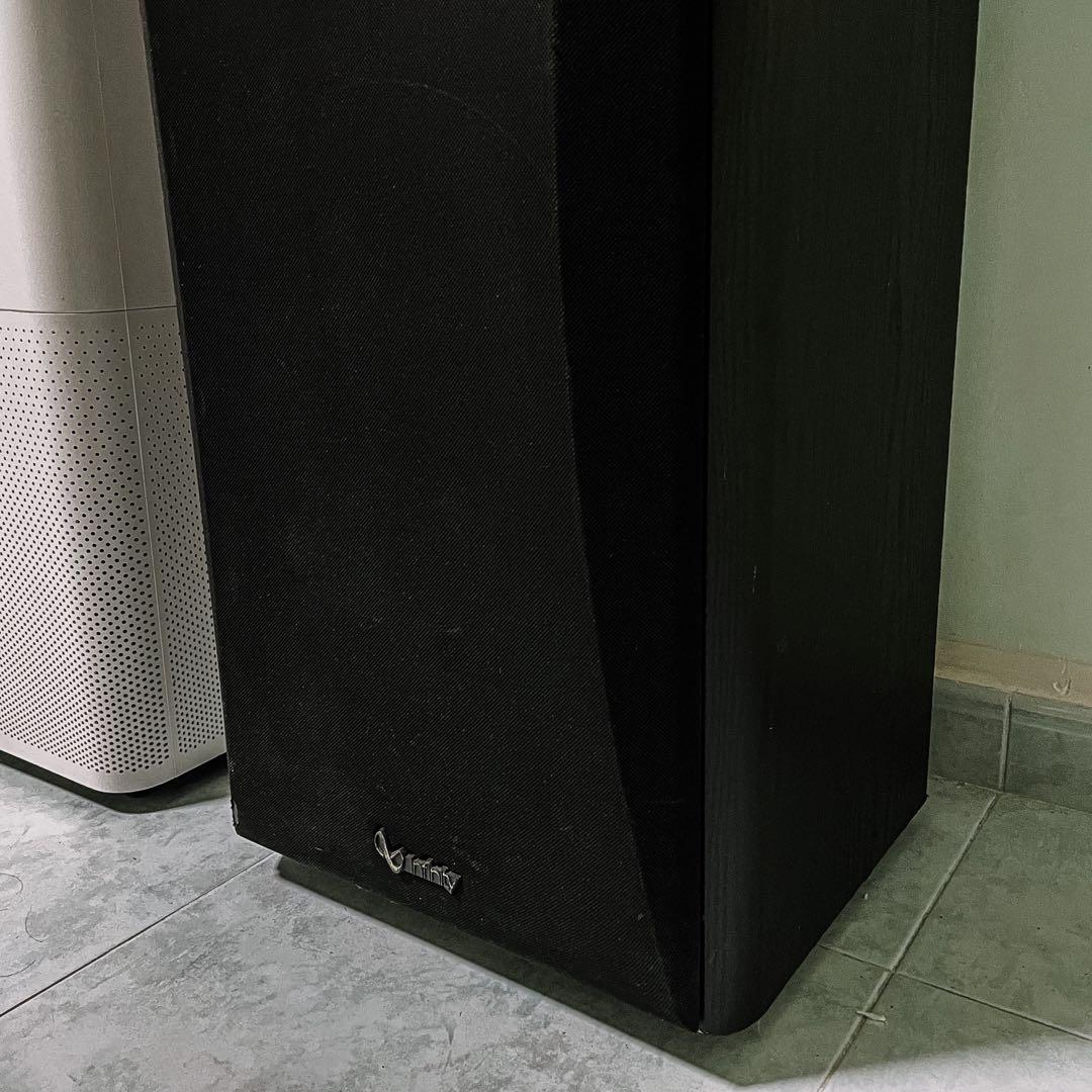 Infinity Studio Monitor 125 SM125 3 way floor stand speaker , Audio ...