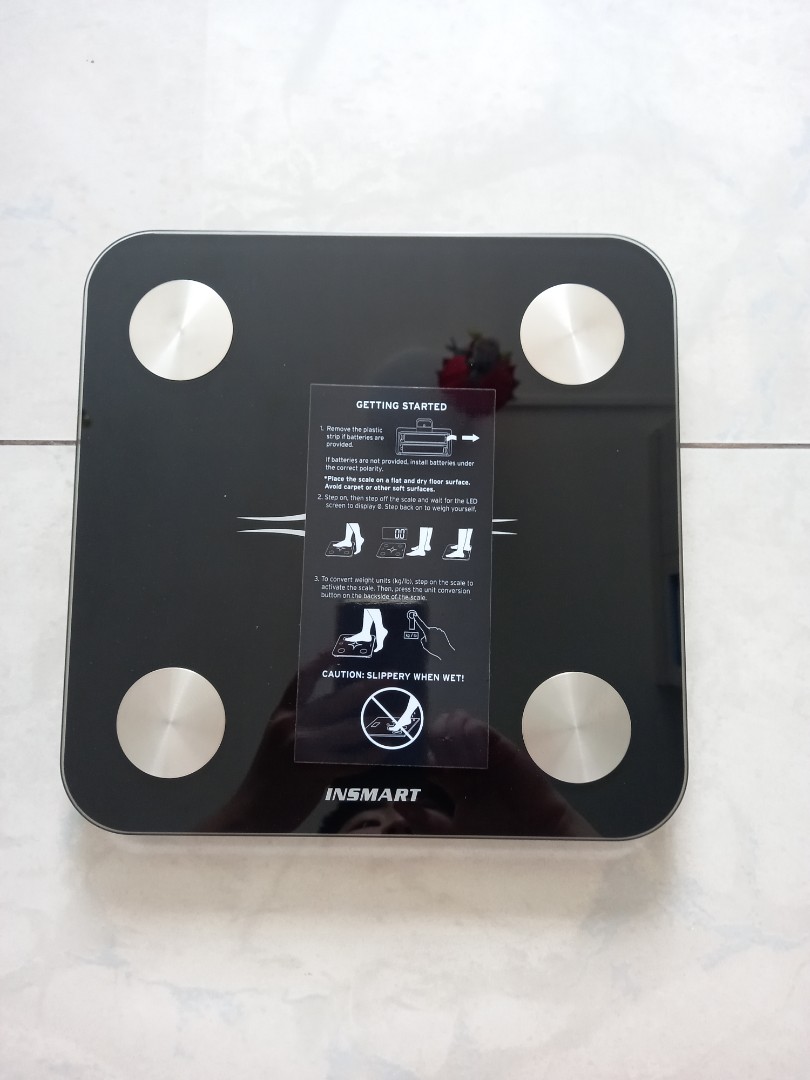 Insmart Body Composition Scale, Health & Nutrition, Health Monitors ...