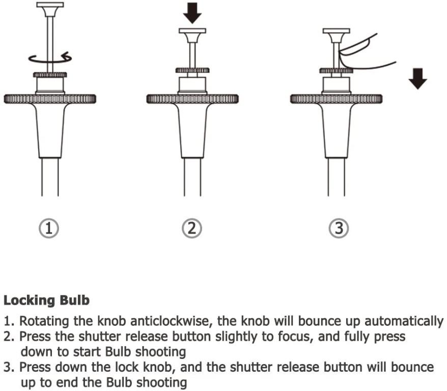 JJC Mechanical Shutter Release Cable with Bulb-Lock (機械快門線), 攝影器材, 攝影配件 ...