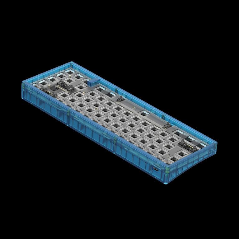 KBDfans KBD67Lite R3 Light Blue, Computers & Tech, Parts & Accessories ...