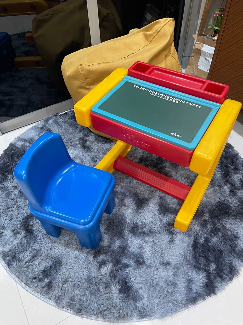 Kids Table and Chair (Chicco), Furniture & Home Living, Furniture ...