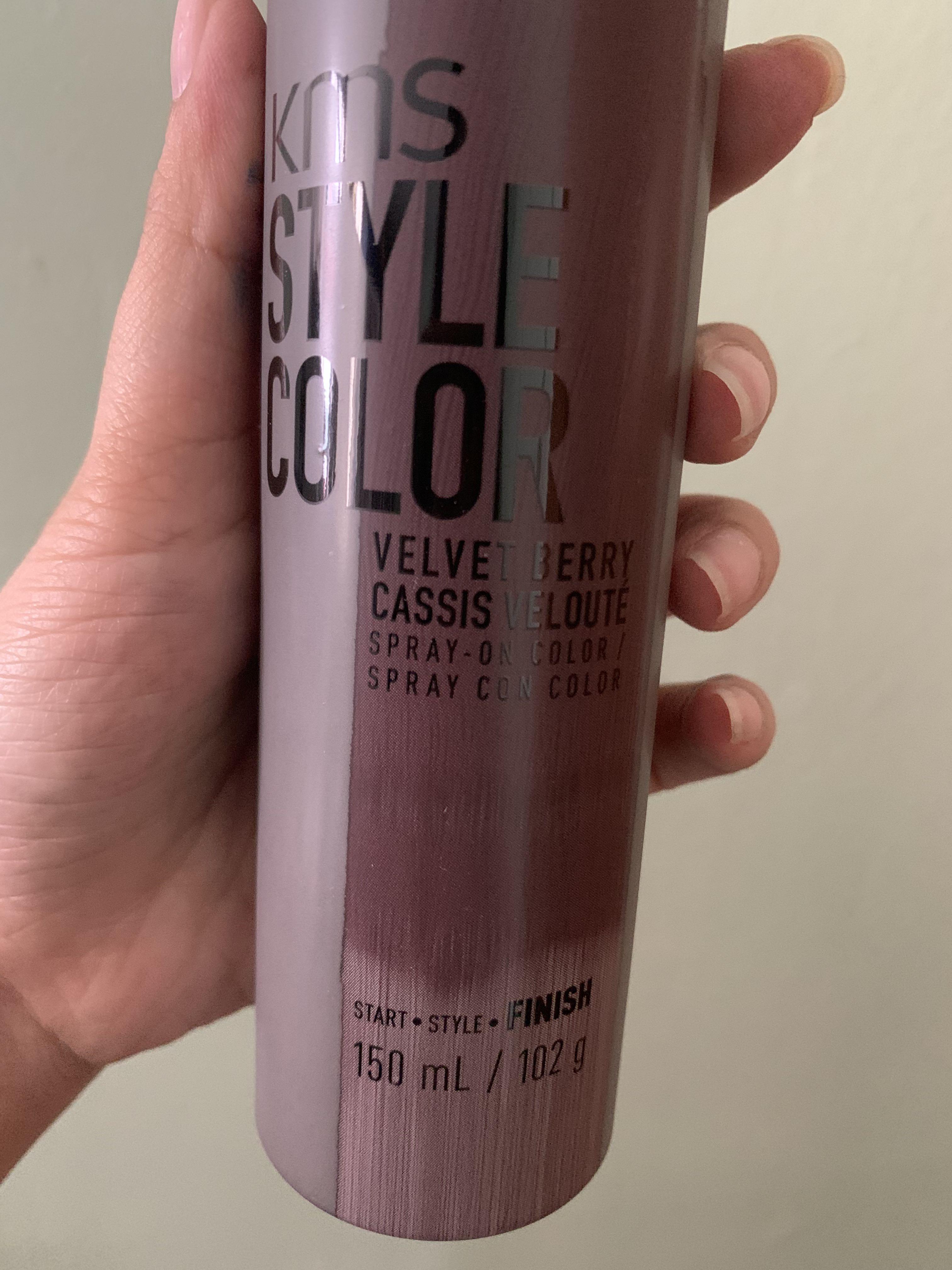 KMS hair style color spray, Beauty & Personal Care, Hair on Carousell