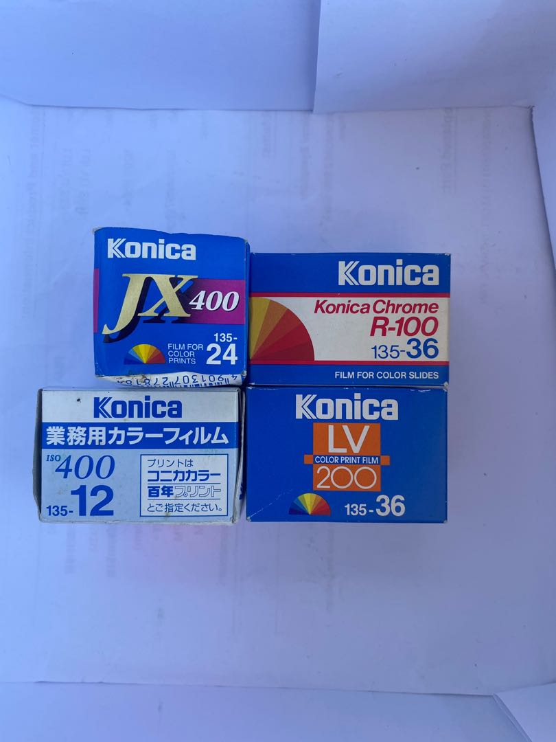 Konica Expired 35mm film, Photography, Photography Accessories, Other ...