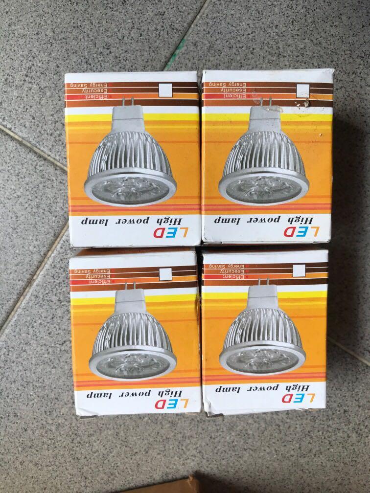 LED High Power Lamp Bulb G10 4W Warm White, Furniture & Home Living ...