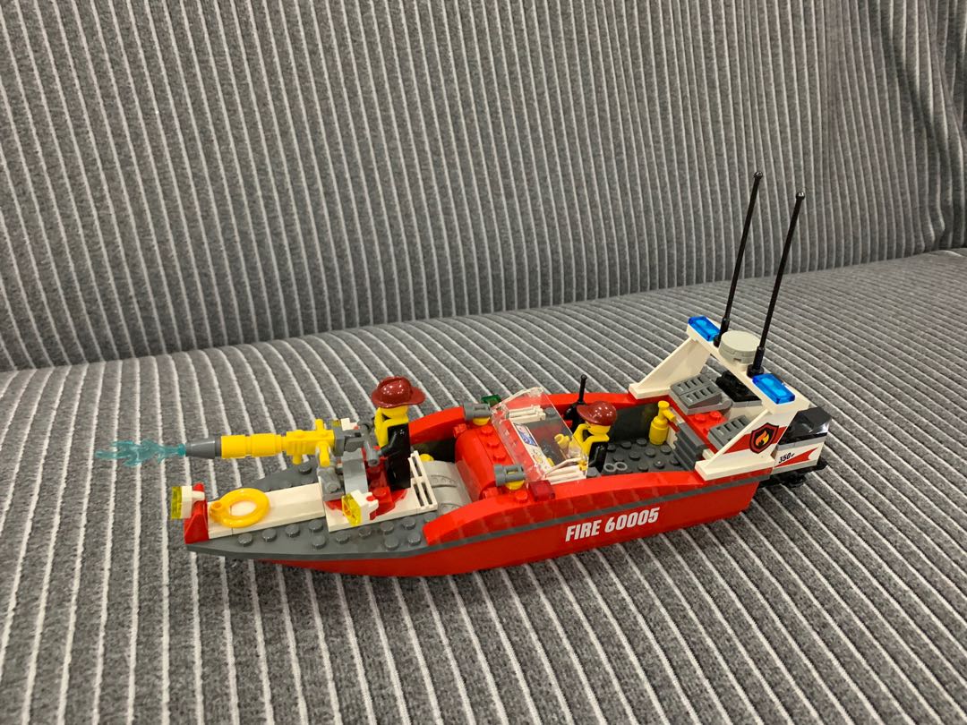 Lego 60005 City Fire Boat 2013 Vintage, Hobbies & Toys, Memorabilia ...