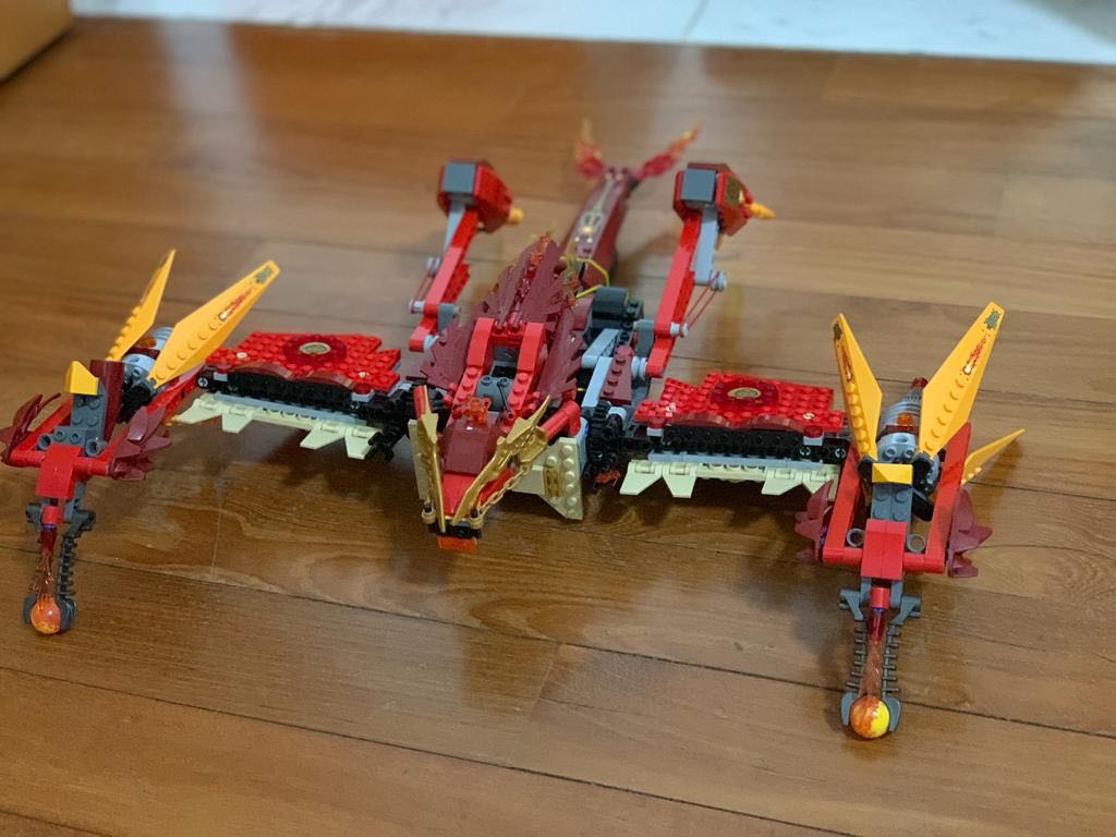 Lego Ninjago tranformable between castle and phoenix, Hobbies & Toys ...