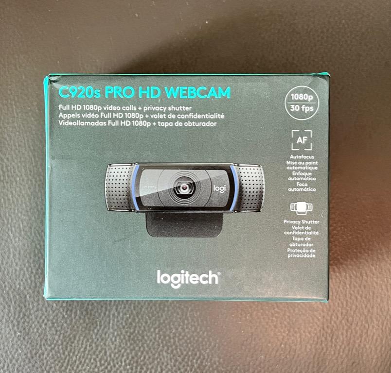Logitech C920s/C920 Pro HD Webcam, Computers & Tech, Parts ...