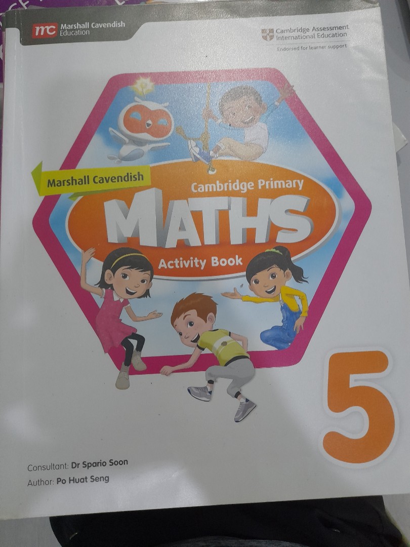 Marshall Cavendish Mathematics Activity Book 5, Hobbies & Toys, Books ...