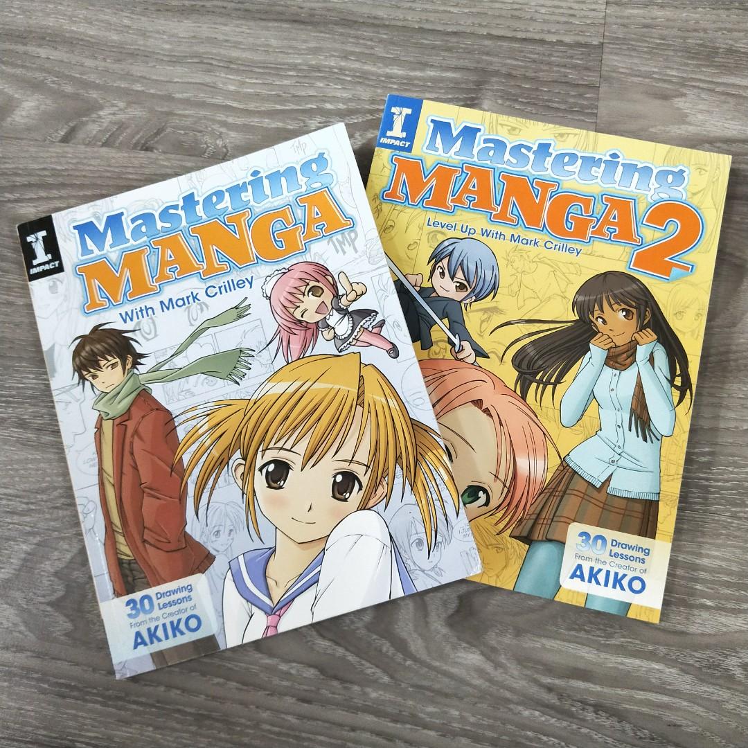 Mastering Manga 1 and 2 by Mark Crilley, Hobbies & Toys, Books ...