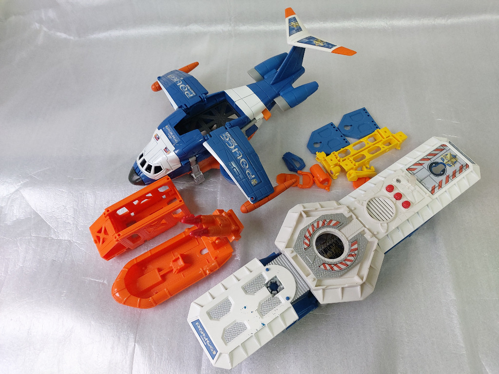 Matchbox 1998 Mattel Mega-Rig Aero Police Parts, Hobbies & Toys, Toys ...