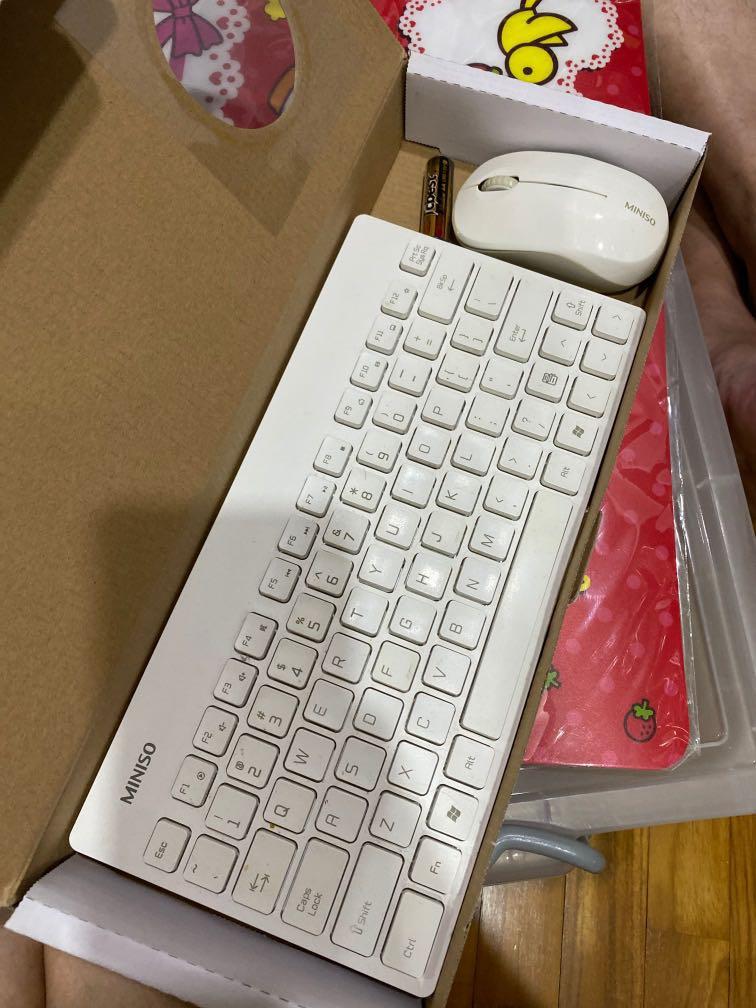 Miniso Wireless Keyboard And Mouse Set Computers And Tech Parts And Accessories Computer Keyboard