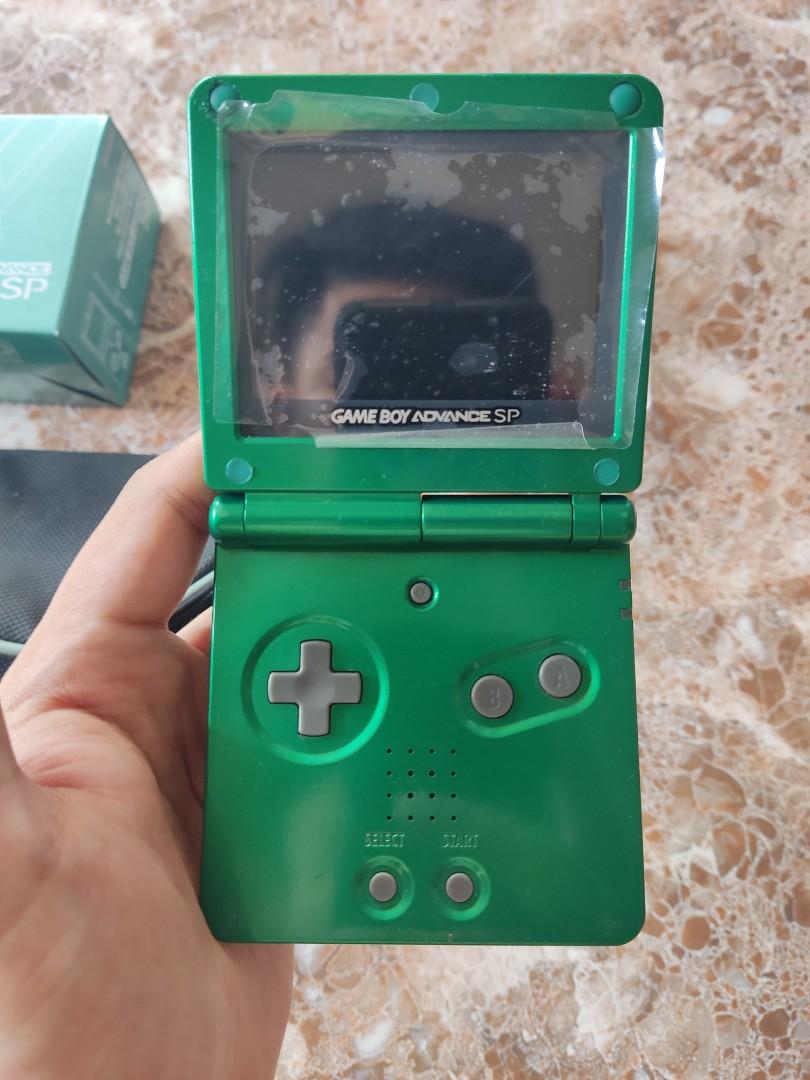 Nintendo GBA SP Gameboy Advance SP Ags-101 ORIGINAL EMERALD LIMITED ...