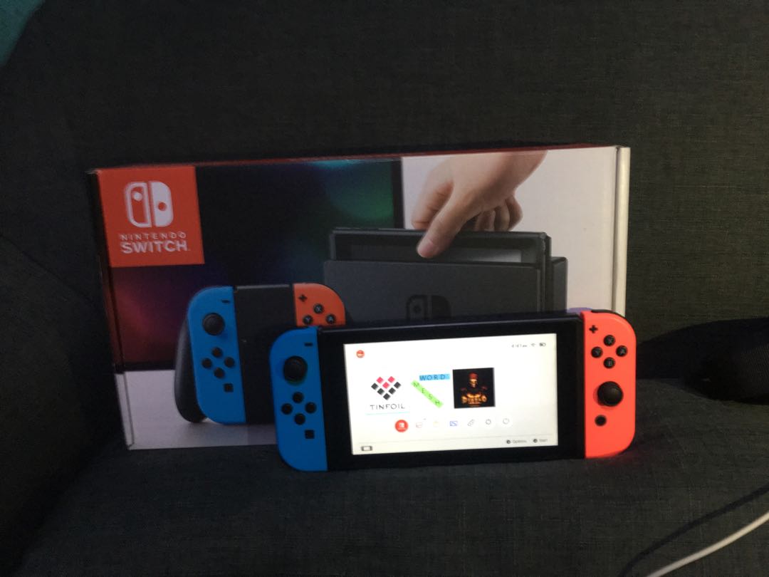Nintendo Switch gen 1 modded 64gb/128gb/256gb/400gb, Video Gaming ...
