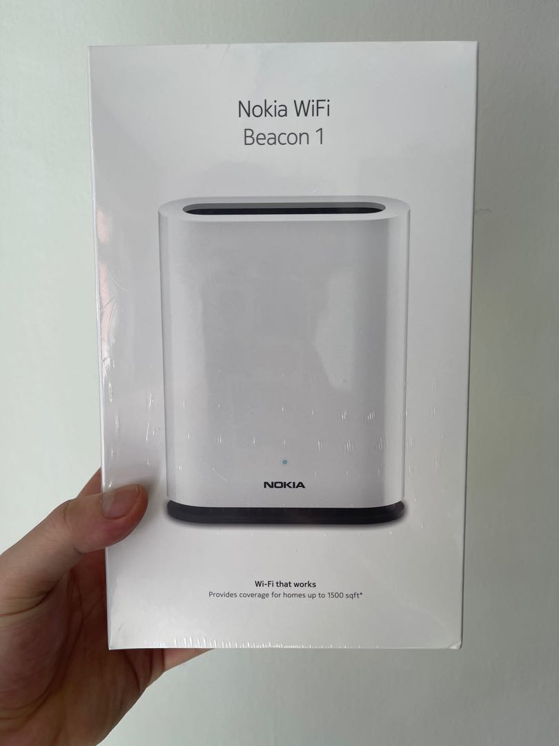 Nokia WiFi Beacon 1 WiFi Mesh Router System Supports AC1200, Mobile ...