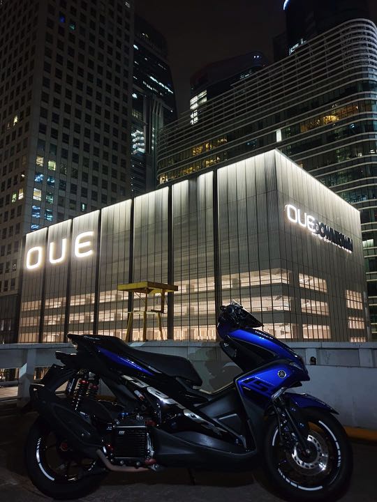 Nvx blue coverset, Motorcycles, Motorcycle Accessories on Carousell