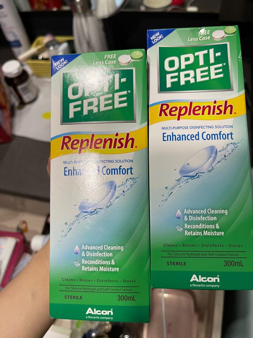 Opti-free Replenish Enhanced Comfort, Beauty & Personal Care, Vision ...