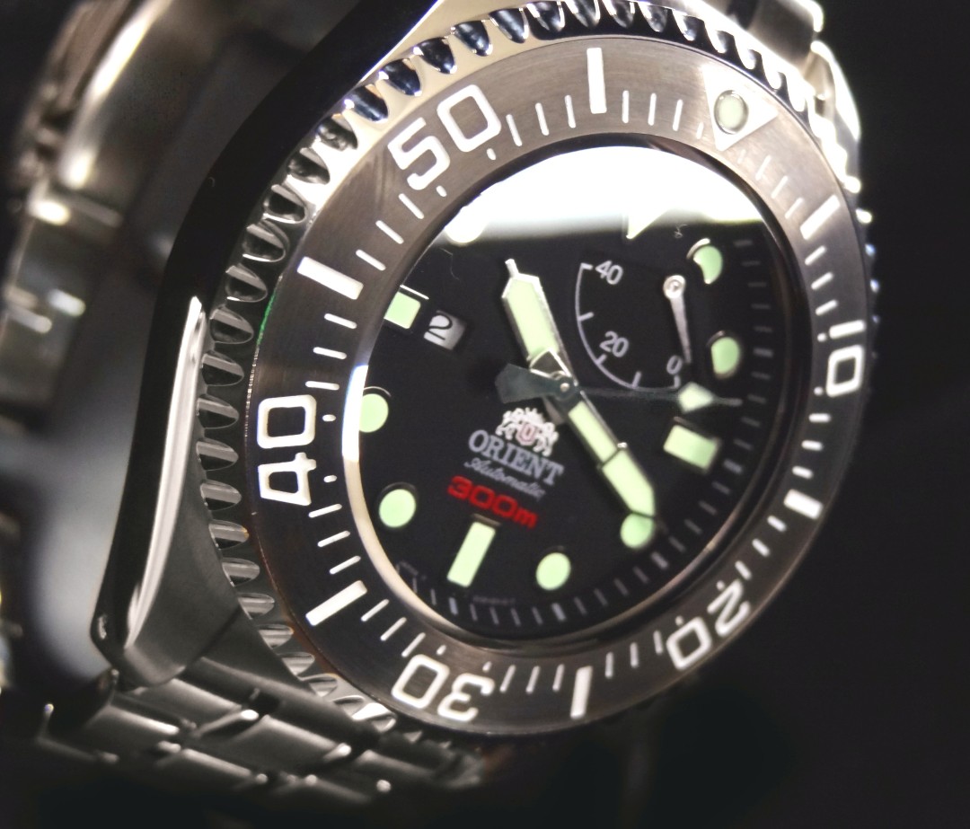 ORIENT Pro Saturation Professional Diver's 300M Power Reserve, Luxury ...