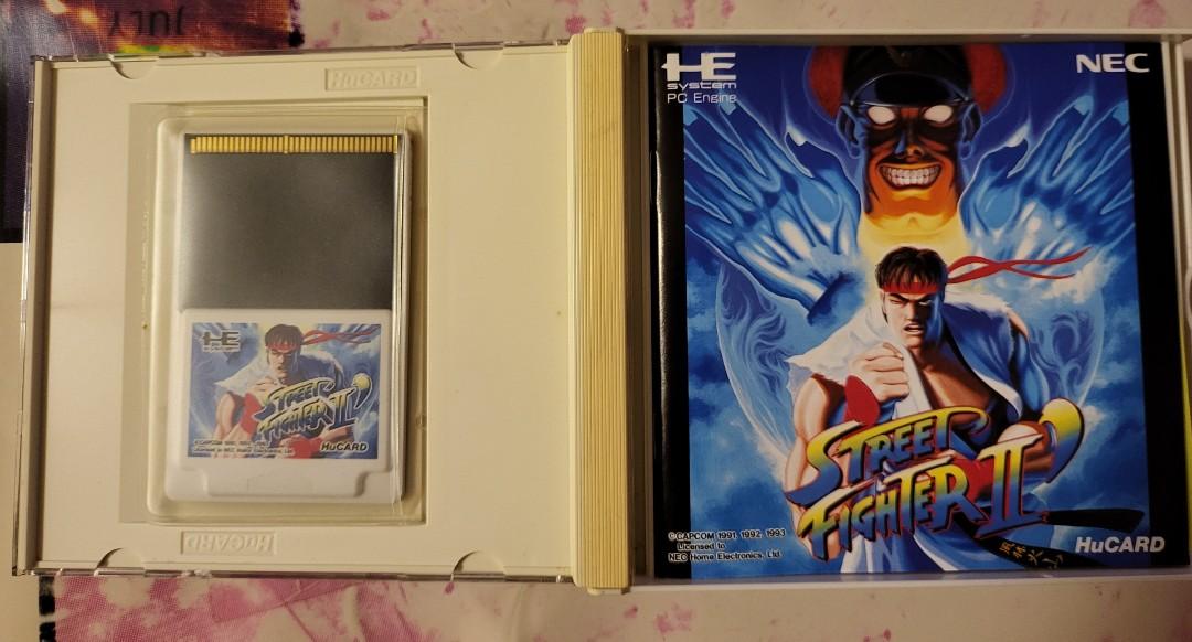 PCE HUCARD STREET FIGHTER 2 CHAMPION EDITION, 電子遊戲, 電子遊戲, 其他 - Carousell