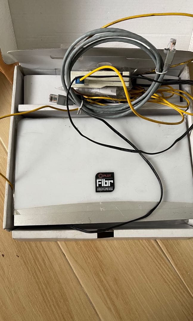 PLDT FIBR Modem, Computers & Tech, Parts & Accessories, Networking on ...