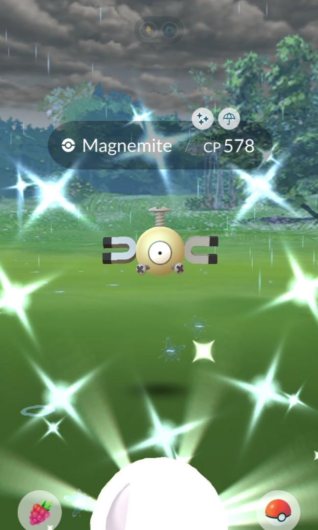 POKEMON GO Shiny Magnemite, Video Gaming, Video Games, Others on Carousell