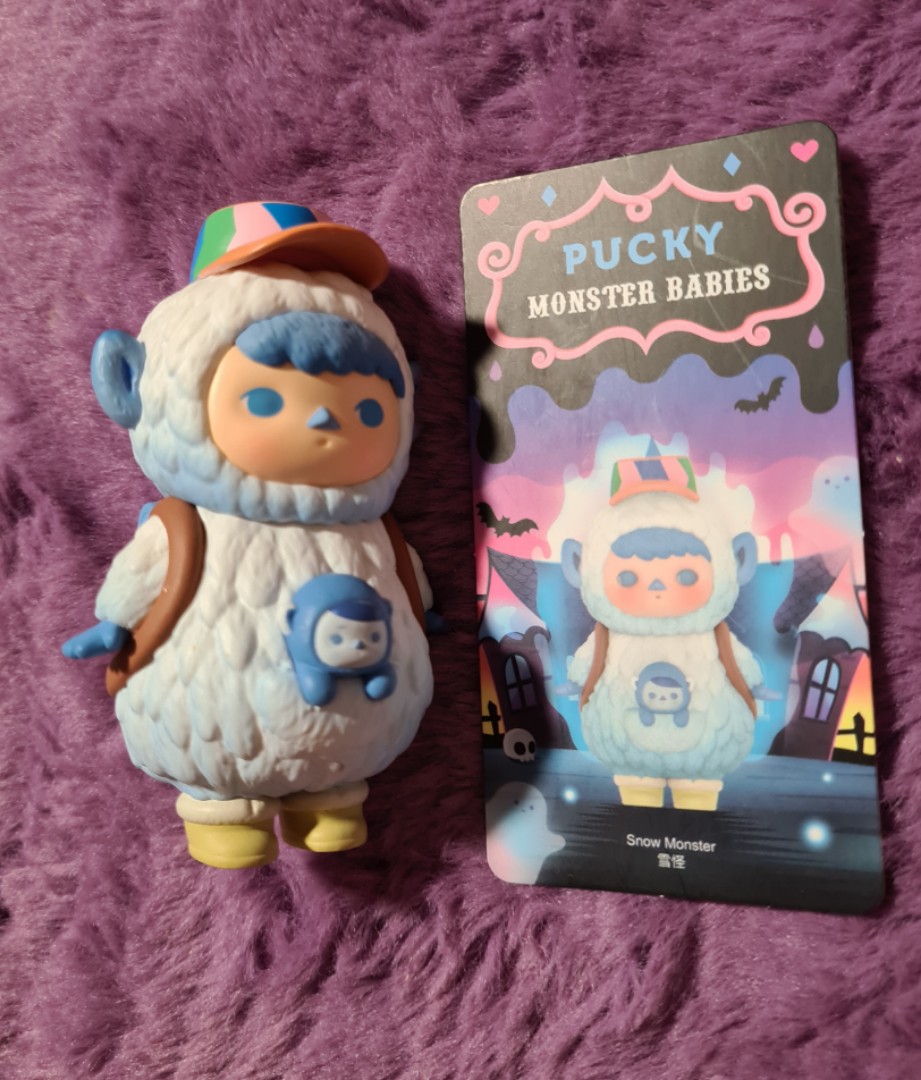 Popmart - Pucky monster babies - Snow Monster popmart, Hobbies & Toys ...
