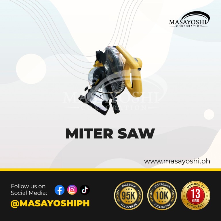 Powerhouse Compound Miter Saw | PH-MS10 | Cutting Equipment | Heavy ... Powerhouse Compound Miter Saw | PH-MS10 | Cutting Equipment | Heavy ...