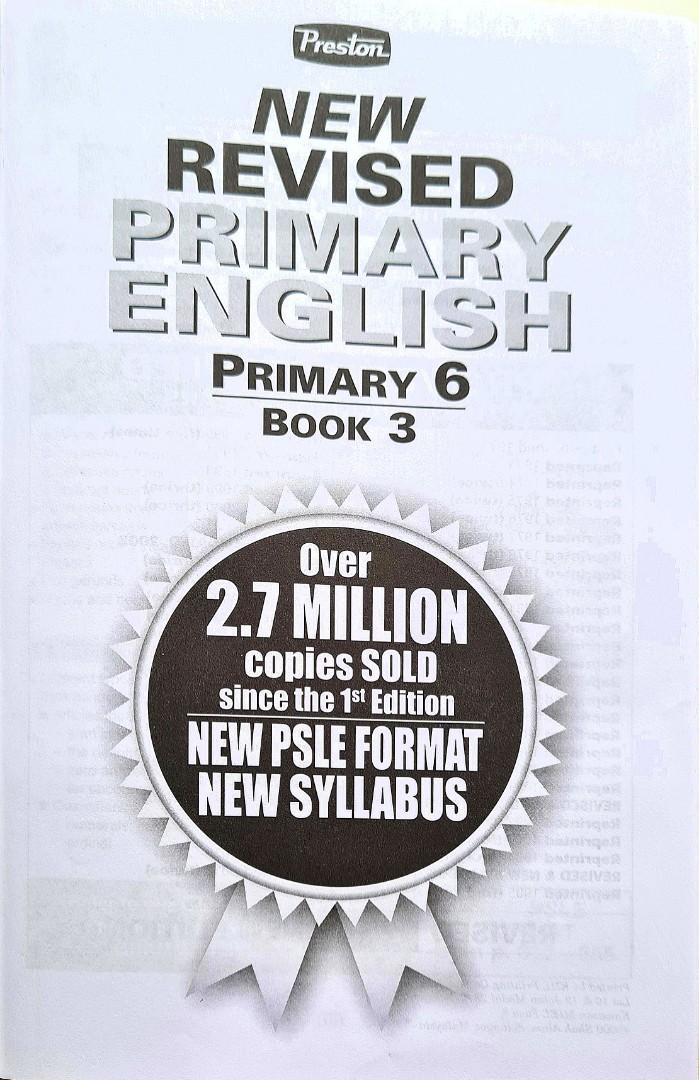 Primary 6 Revised Primary English Book, Hobbies & Toys, Books ...