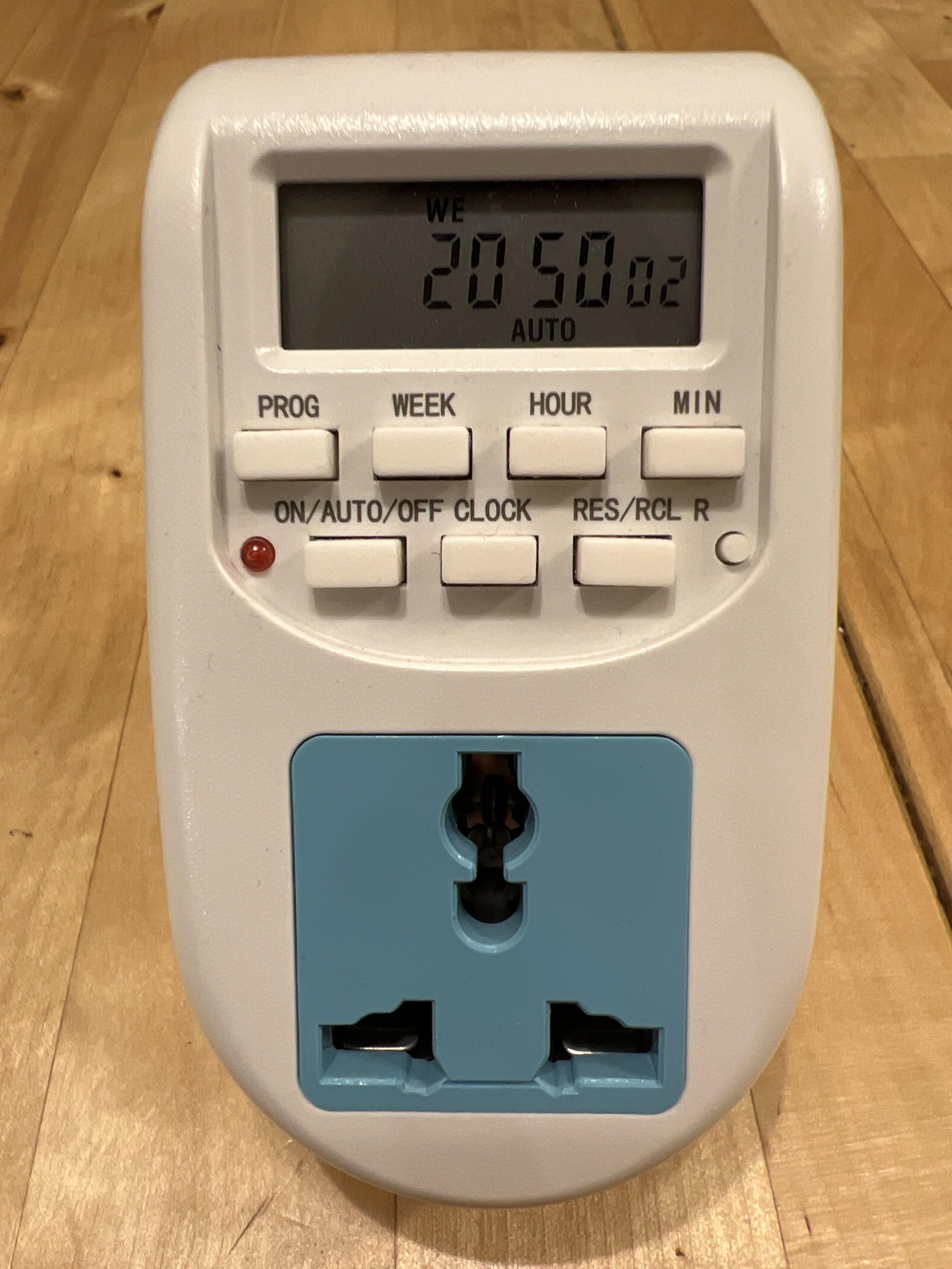 Programable Socket, TV & Home Appliances, Electrical, Adaptors ...